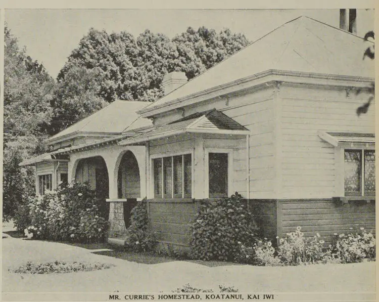 The homestead at Koatanui Stud, Whanganui | Record | DigitalNZ