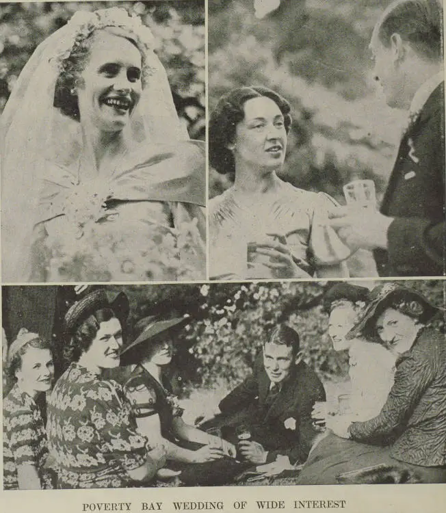 Wedding of Miss Evelyn Mary Barns-Graham and Mr. Daniel Edward Stephens ...