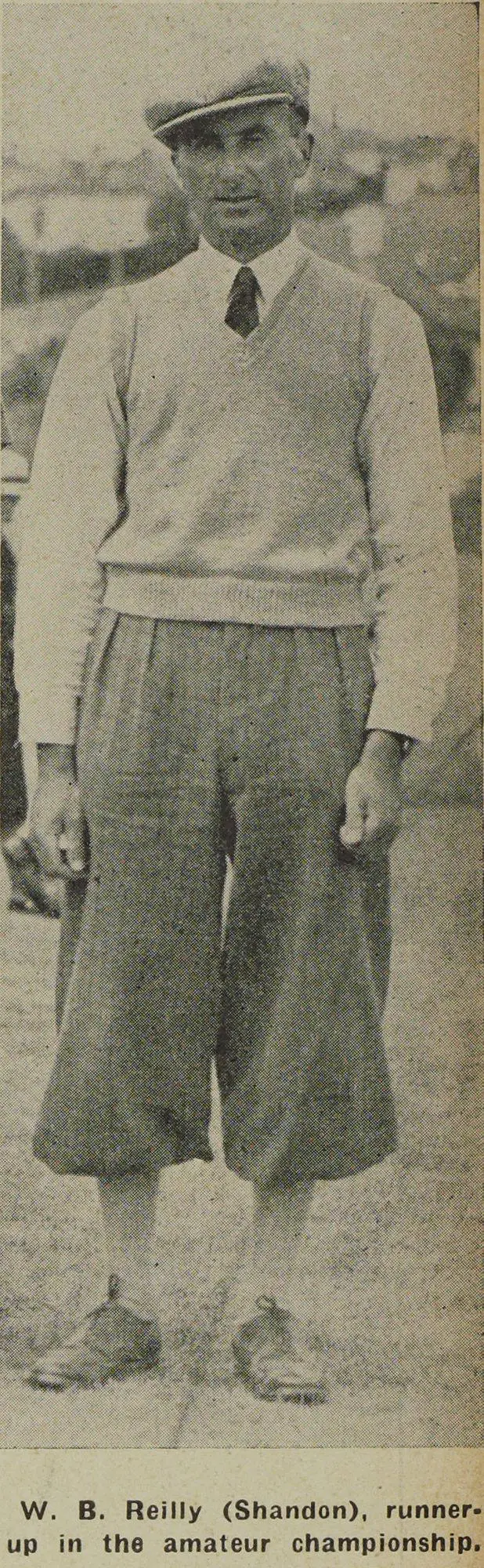 William (Bert) B. Reilly, from the Shandon Golf Club, Lower Hutt, was ...