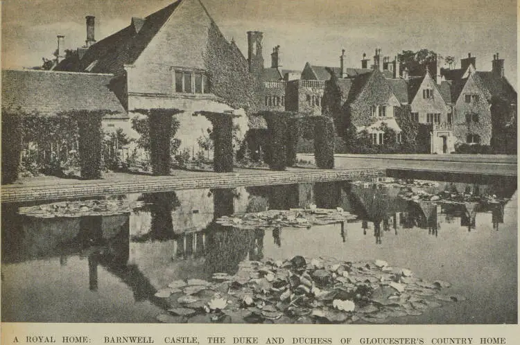A Royal home: Barnwell Castle, the Duke and Duchess of Gloucester's ...