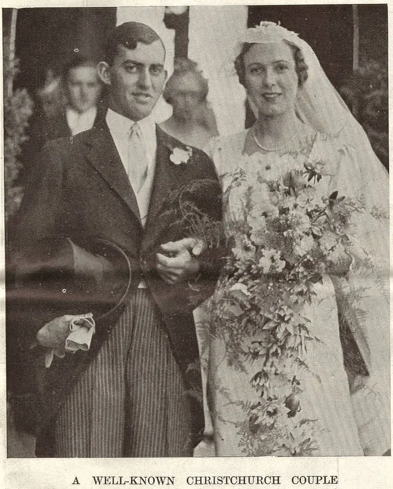 Mr. Thomas H. Rutherford and his wife Mrs Agnes Rutherford after their ...