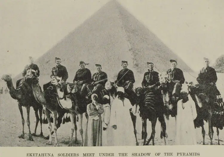 Eketahuna soldiers meet under the shadow of the Pyramids | Record ...