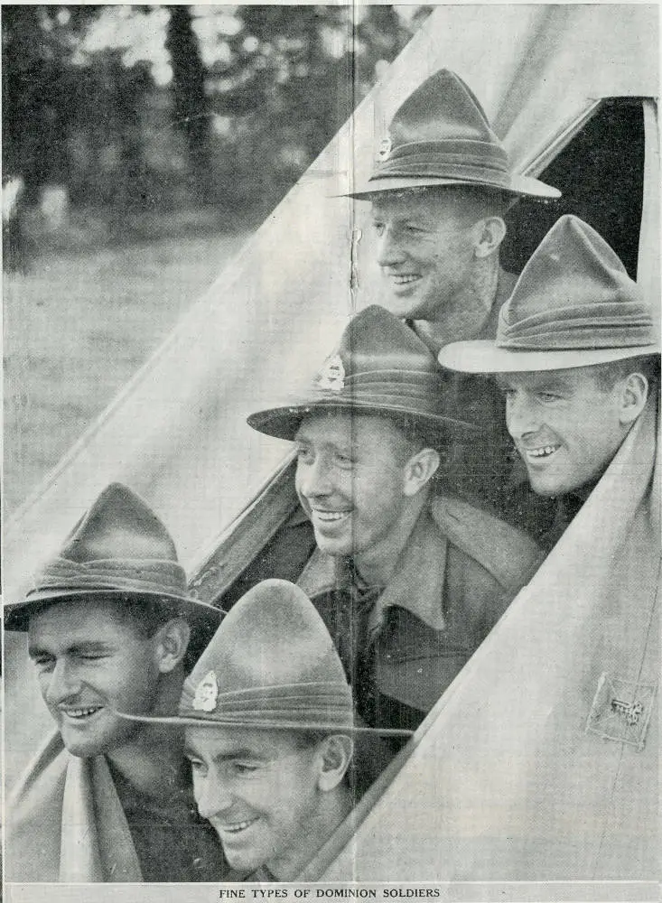 Fine types of Dominion soldiers | Record | DigitalNZ