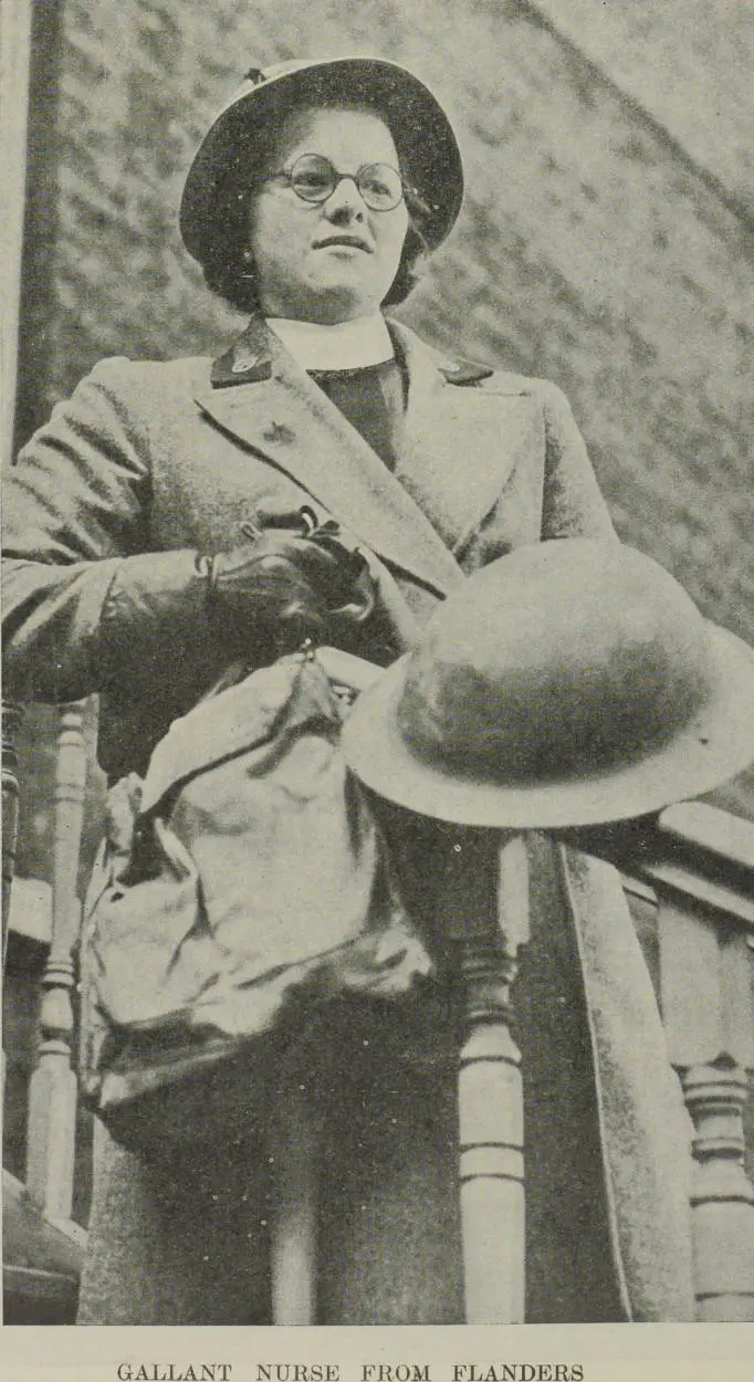 Gallant nurse from Flanders | Record | DigitalNZ
