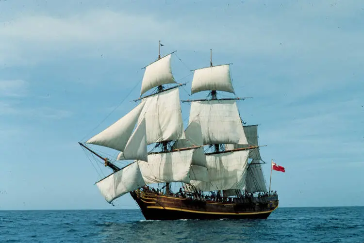 Replica of the HMS Bounty | Record | DigitalNZ