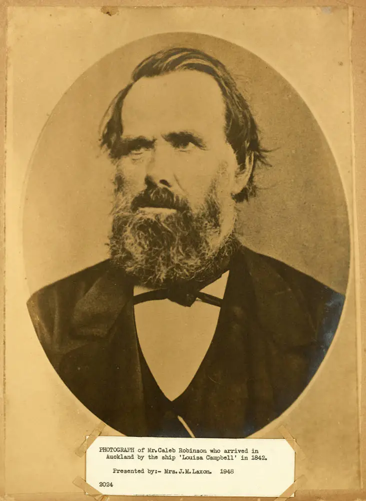 Mr Caleb Robinson | Record | DigitalNZ