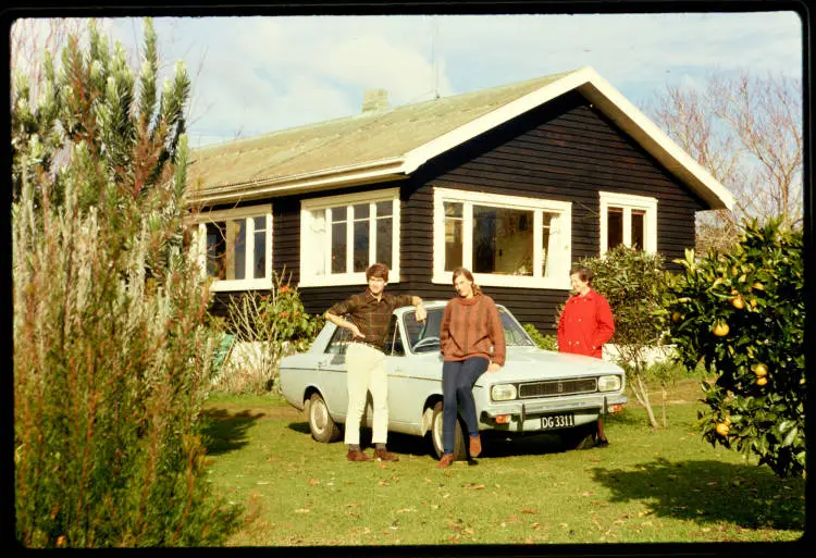 In the garden at Greerton, 1968 | Record | DigitalNZ
