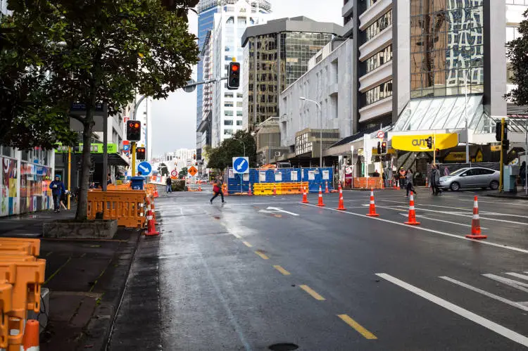 City Rail Link construction, Auckland Central, 2016 | Record | DigitalNZ