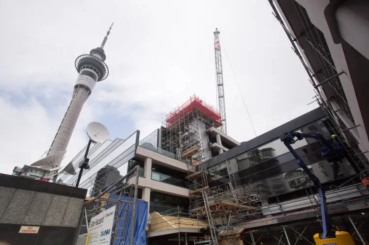 TVNZ Building renovation, Auckland Central, 2016 | Record | DigitalNZ