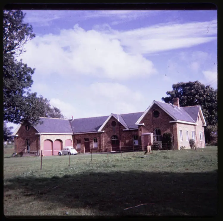 Monte Cecilia College stables, Whitmore Road, Mount Roskill, 1967 ...