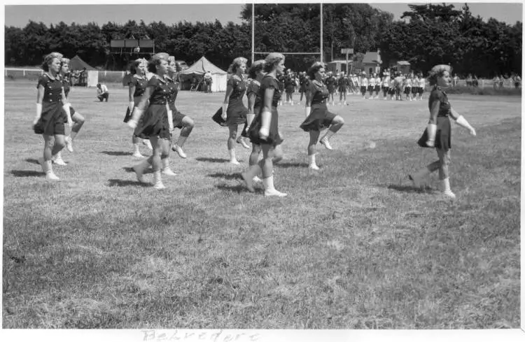 Belvedere Marching Team | Record | DigitalNZ