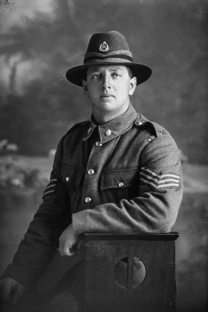 Sergeant James William Roy Penney, 1916 | Record | DigitalNZ