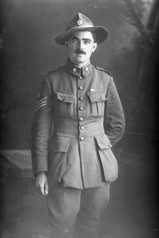 Sergeant Major Clark, 1918 | Record | DigitalNZ