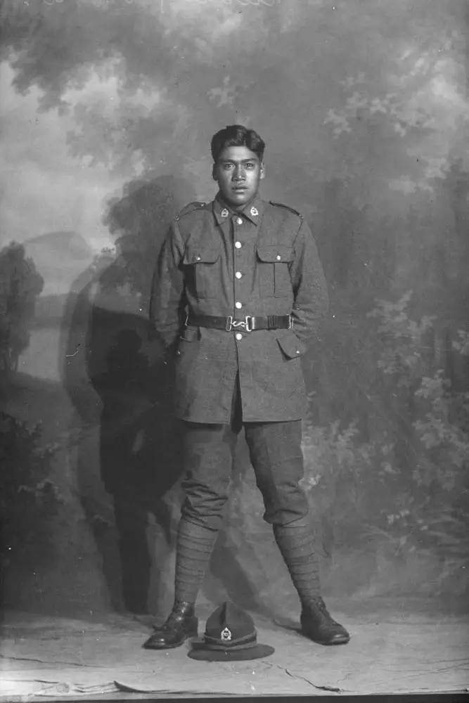 Private Barrett, 1917 | Record | DigitalNZ