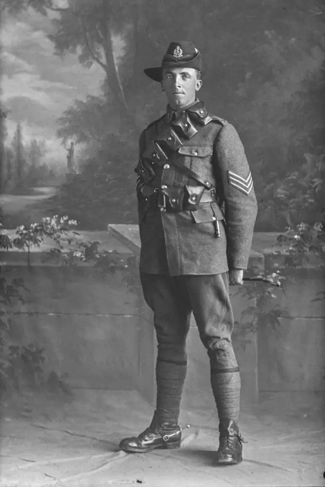 Sergeant Stanley Wellington Bagnall, 1916 | Record | DigitalNZ