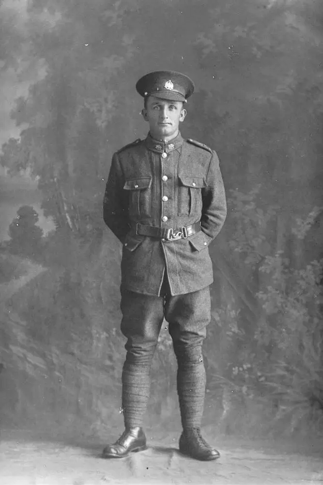 Private George Edward Ashby, 1917 | Record | DigitalNZ