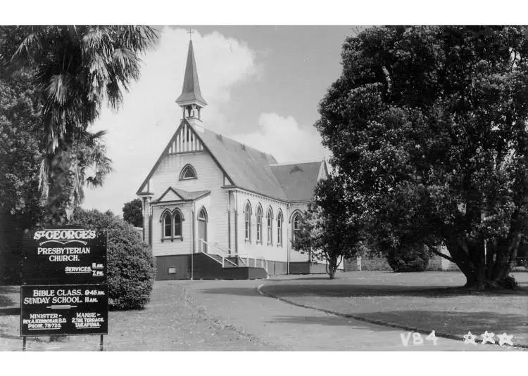 St. George's Presbyterian Church, Takapuna | Record | DigitalNZ