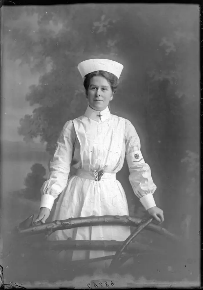 Miss Atkinson, 1912 | Record | DigitalNZ