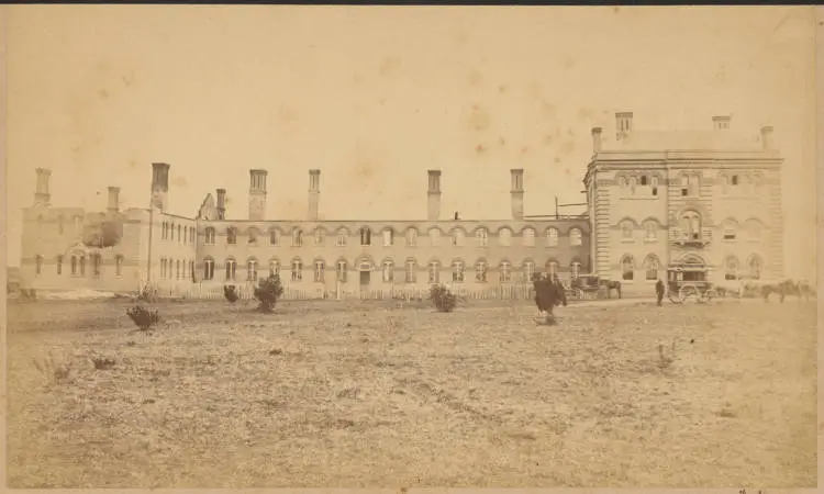 Auckland Lunatic Asylum, Point Chevalier, 1877 | Record | DigitalNZ
