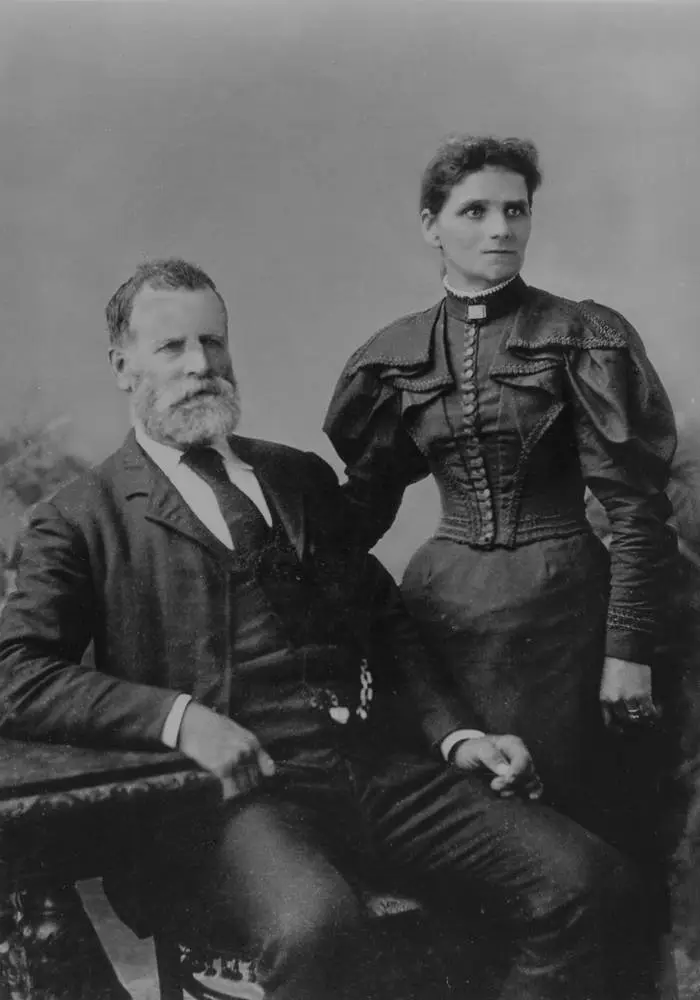 Ambrose and Jane Trust, Whitford, ca 1900 | Record | DigitalNZ