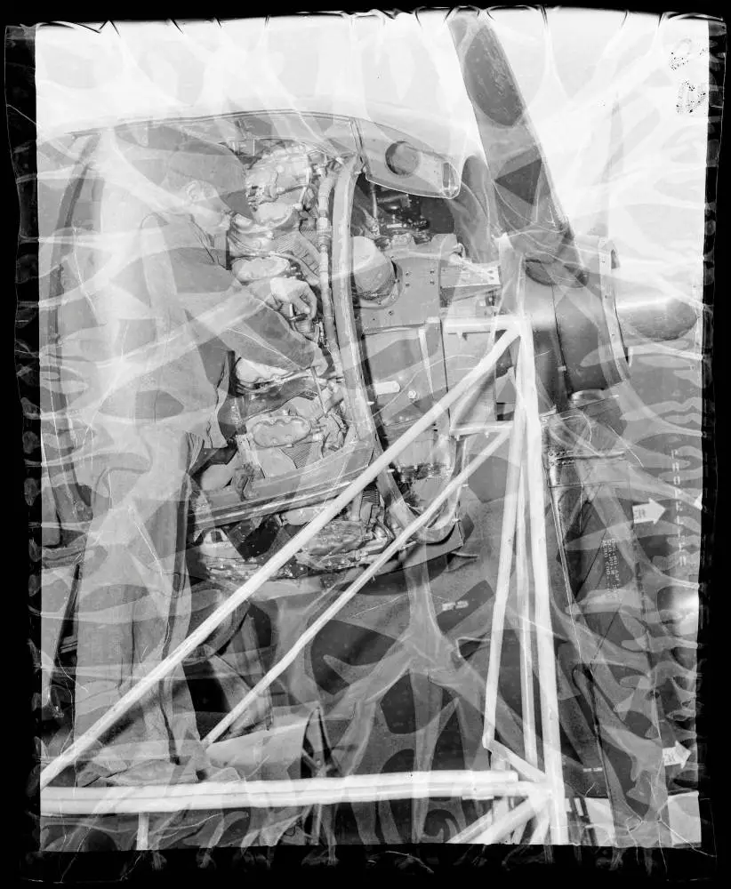 Plane Engineer, Operation Deep Freeze I, 1955 | Record | DigitalNZ