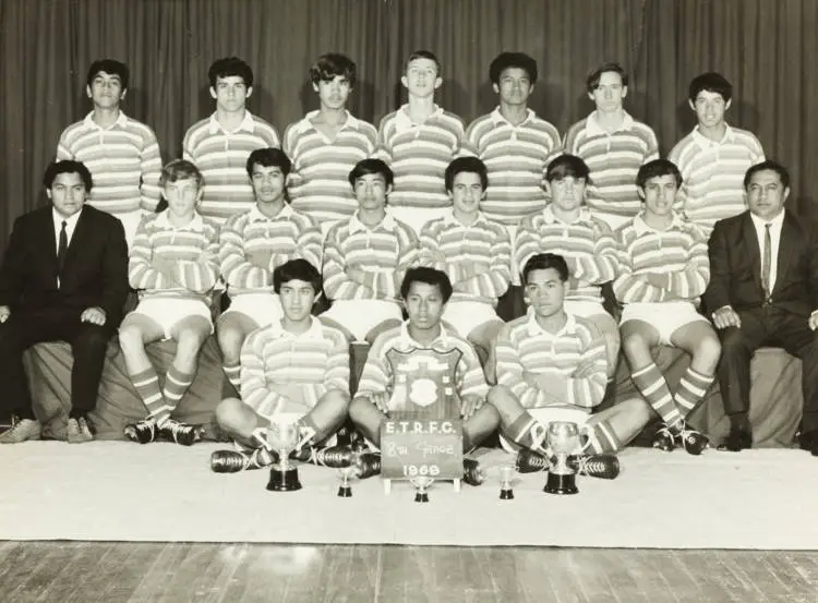 Rugby champions, East Tamaki, 1969 | Record | DigitalNZ