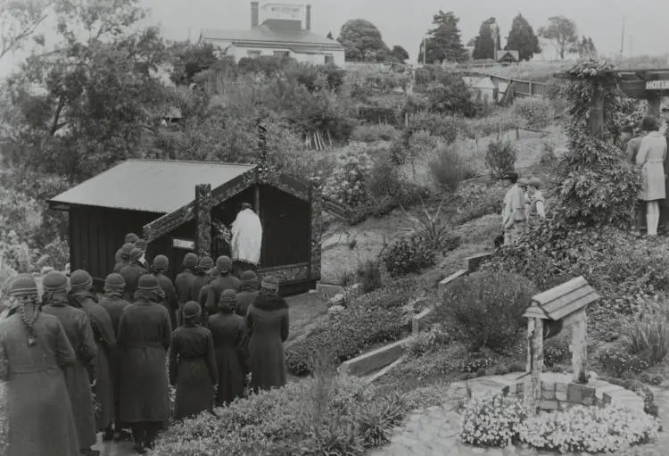 Dedication of 'Torere', Garden of Memories, Howick, 1936. | Record ...