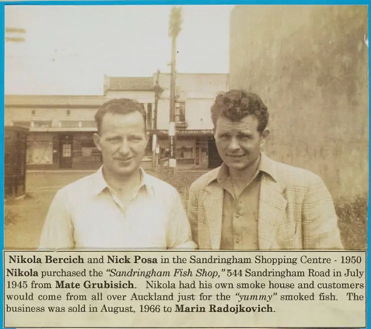 Nikola Bercich and Nick Posa. | Record | DigitalNZ