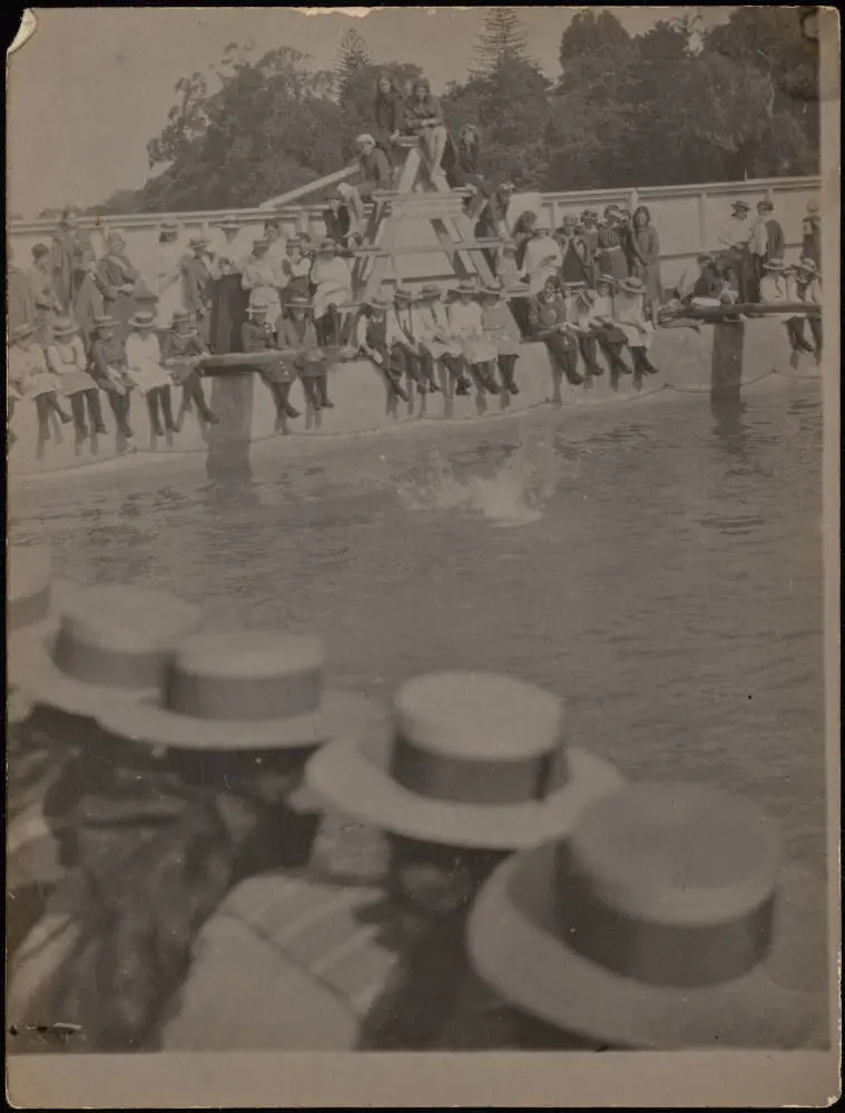 School swimming gala at Point Erin Baths | Record | DigitalNZ
