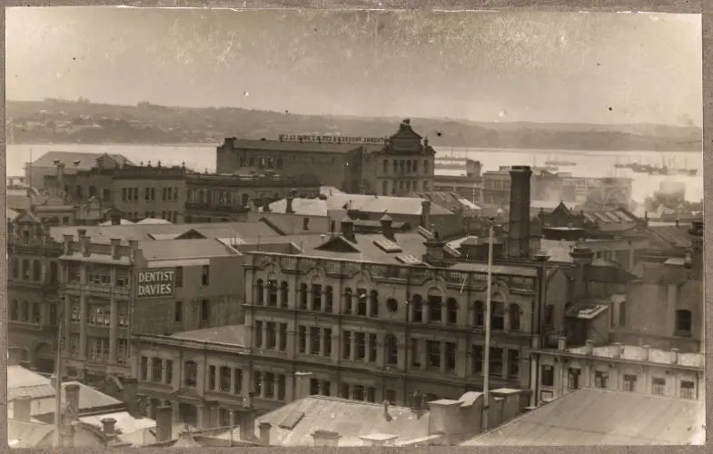 John Court Limited: view from the roof, 1916 | Record | DigitalNZ