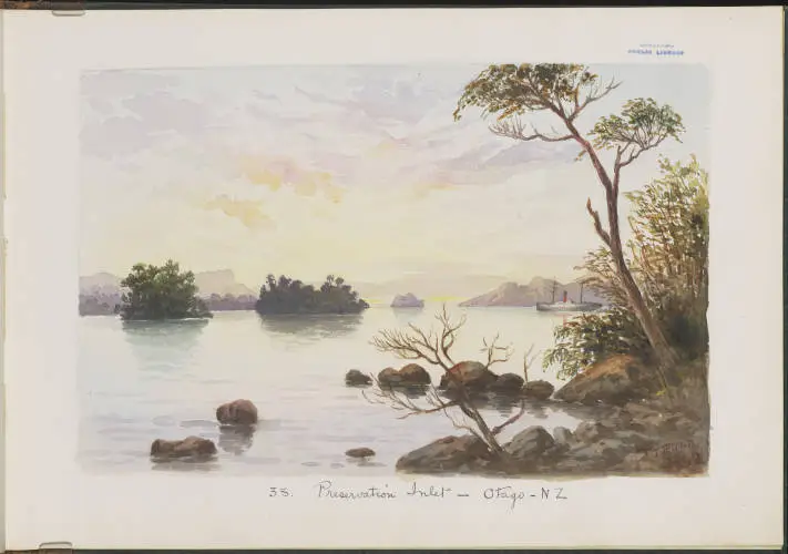 33. Preservation Inlet, Otago, 1892 | Record | DigitalNZ