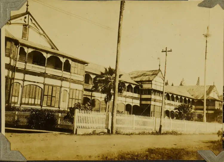 The Casino Hotel at Sogi on the outskirts of Apia, Samoa, 1928 | Record ...