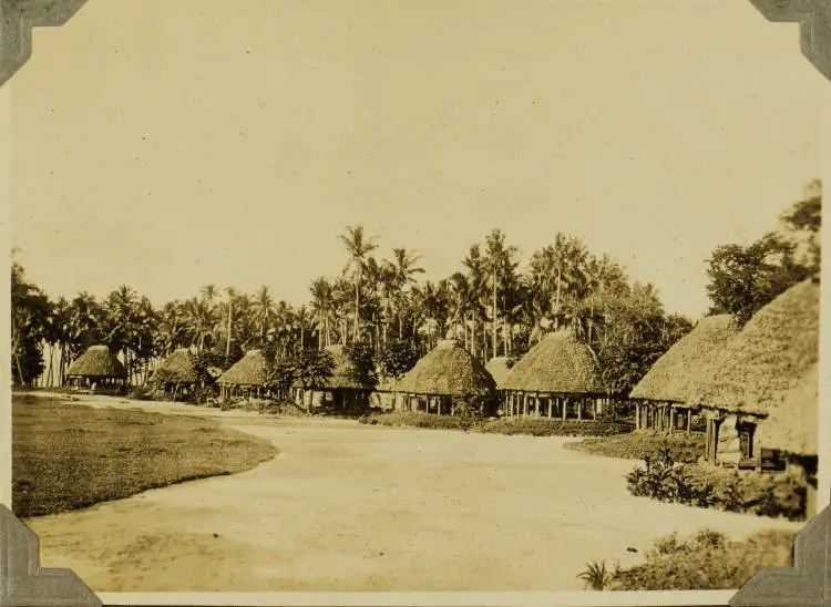 Village of Malua, near Apia?, Samoa, 1928 | Record | DigitalNZ