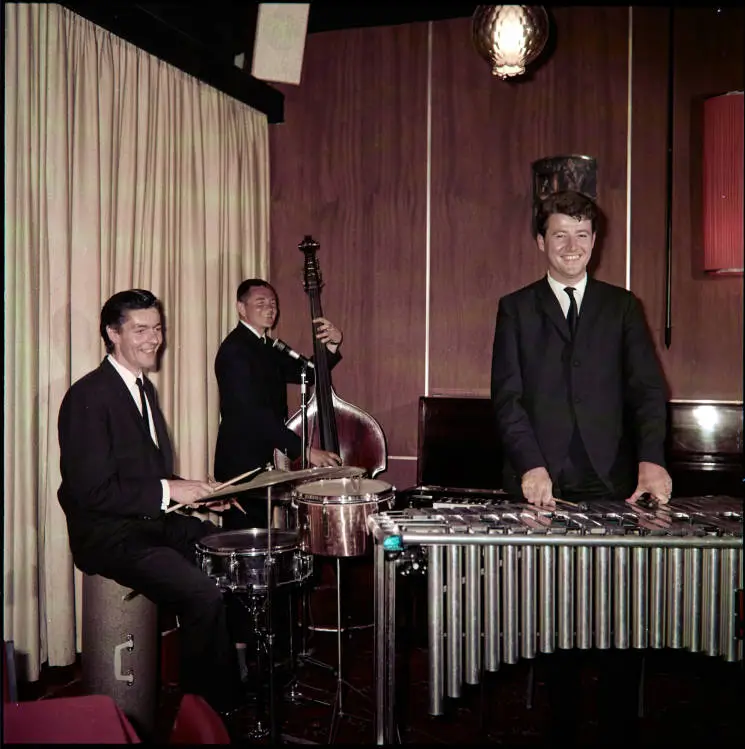 The Terry Gray Trio at El Matador Restaurant, Symonds Street, 1967 ...