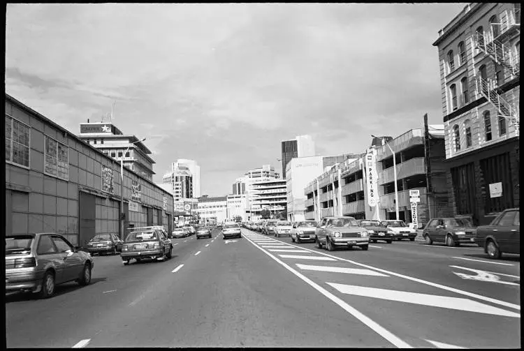 Fanshawe Street, Auckland Central, 1989 | Record | DigitalNZ