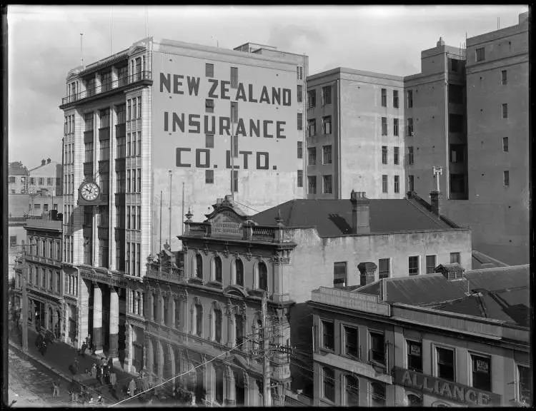 NZ Insurance Company, Queen Street, Auckland Central, 1918 | Record ...