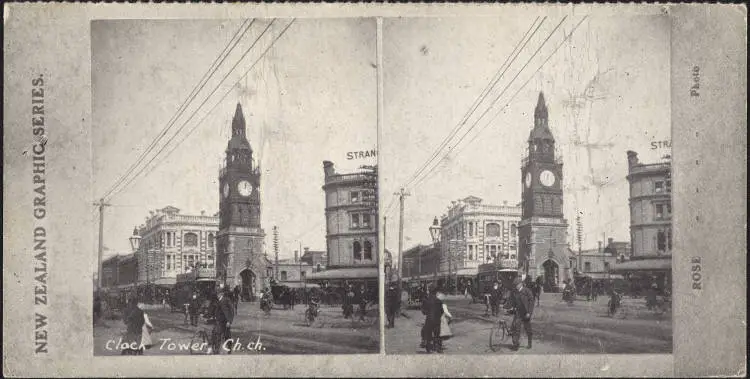 Clock Tower, Christchurch | Record | DigitalNZ