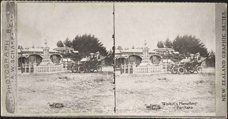 Te Whiti's monument Parihaka | Record | DigitalNZ