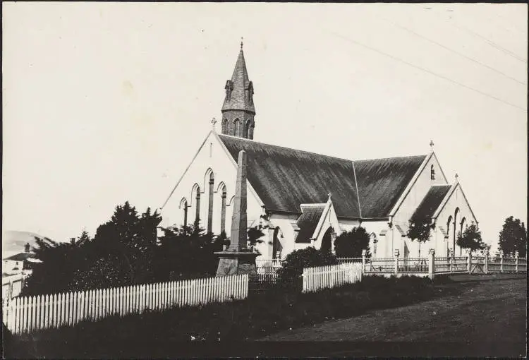 St Pauls Church, Emily Place, 1884 | Record | DigitalNZ