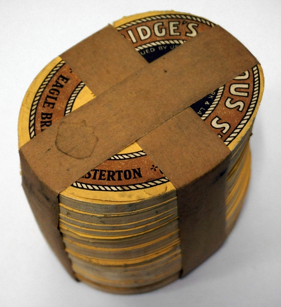 Burridge's Stout beer labels : Digital image | Record | DigitalNZ