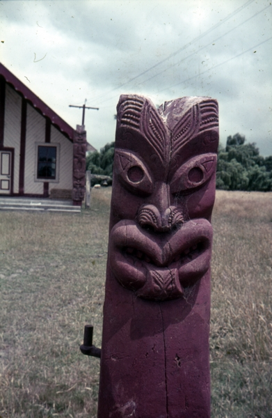 Carving at Papawai : Slide | Record | DigitalNZ