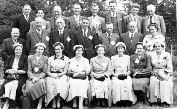 Whareama School jubilee, pupils from 1927-1936 : photograph | Record ...