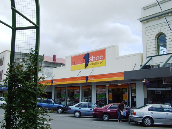 No. 1 Shoe Warehouse, Masterton : digital image | Record | DigitalNZ