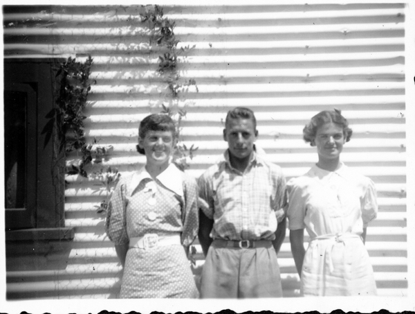 Ray Harding, Len Frances, Olive Harding : digital image | Record ...