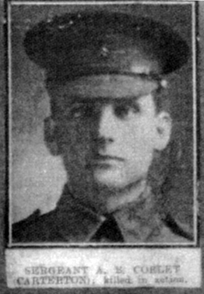 Sergeant A.B. Corlet : digital image | Record | DigitalNZ