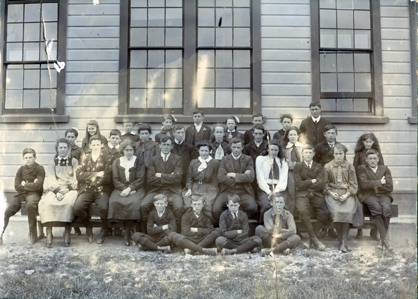 Pupils at Greytown High School : digital image | Record | DigitalNZ