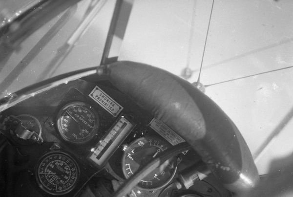 DH82 Tiger Moth cockpit : digital image | Record | DigitalNZ