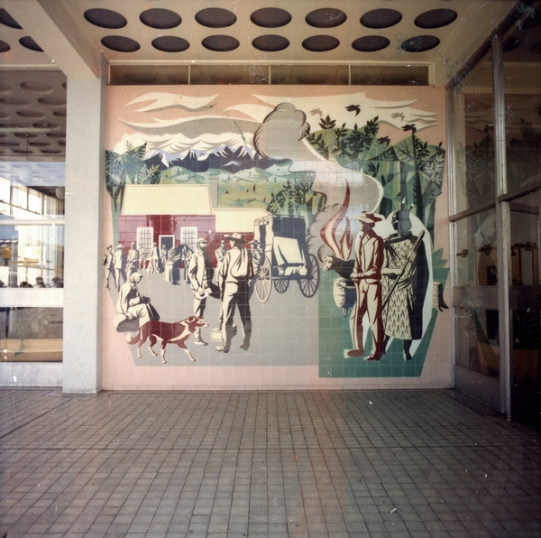 E. Mervyn Taylor murals by hollowaysmith - DigitalNZ