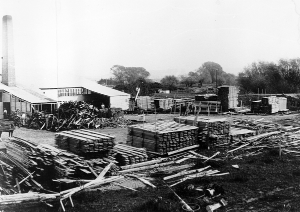 Timber mills by Bob Tosswill - DigitalNZ