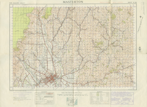Masterton, Opaki-Bideford area : Map | Record | DigitalNZ